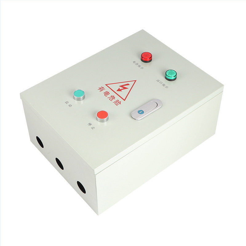 Fan Water Pump Control Box Motor Starter 7.5kw - Electric Three-Phase Starter with Overload ...