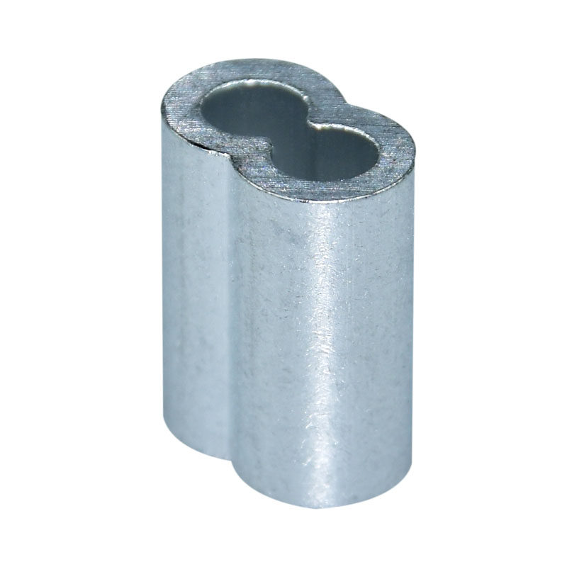 Wire Rope Chuck Double Hole Aluminum Sleeve | Aluminum Buckle Wire Rope ...
