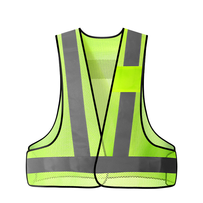 Chaleco Reflectante de Seguridad Sfvest - Poliéster de Malla Transpirable
