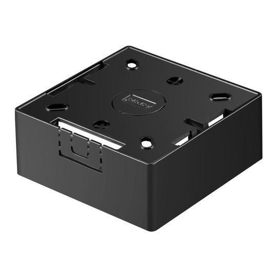 Black Surface Mounted Bottom Box Junction Box Universal 86 Type Open ...
