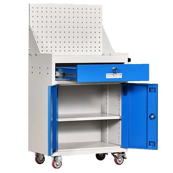 Heavy duty thickened workshop steel auto repair tool cart with drawers ...