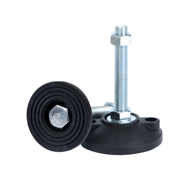 Nylon Adjustable Foot Cup - M8/M12/M16 - Plastic Foot Pad Support