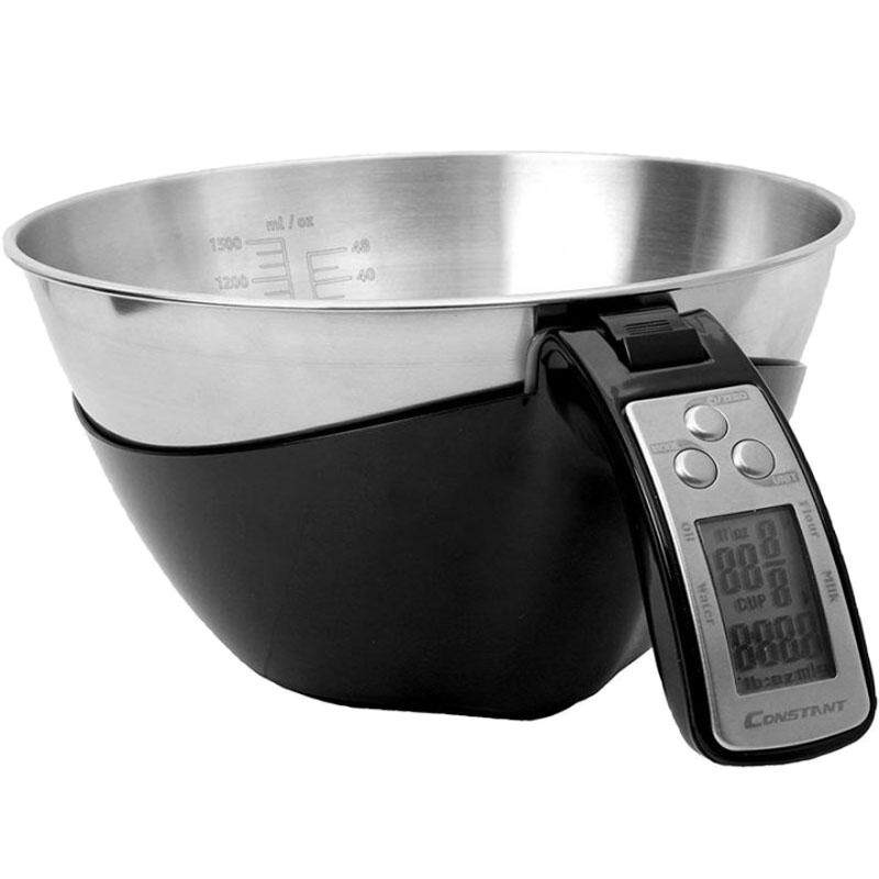 Constant Digital Kitchen Scale with Measuring Cup - 5000g/1500ml