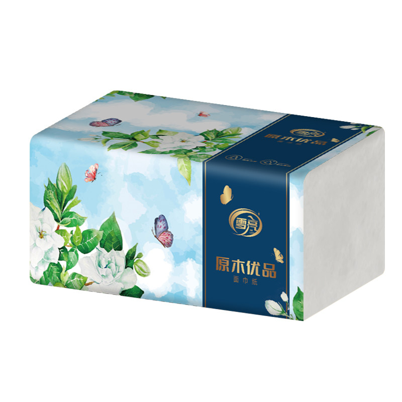 Sharp 50-Pack Thickened Facial Tissue - 5 Layers, 56 Draw Count