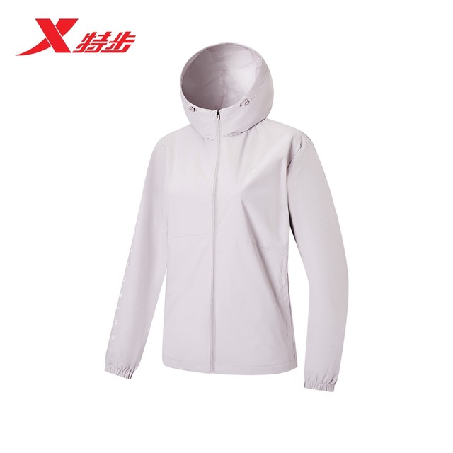 Xtep Sports Jacket Women's 2024 New Autumn Thin Casual Sports ...