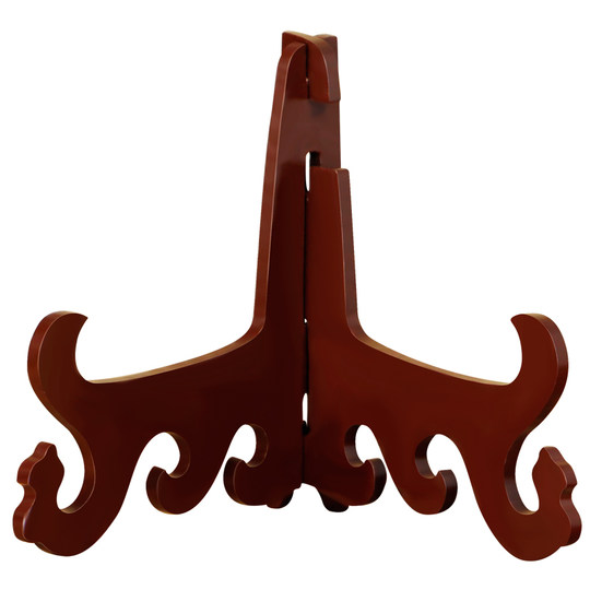 Plate Bracket Solid Wood Photo Frame - Antique Crafts, Puer Tea Cake Holder