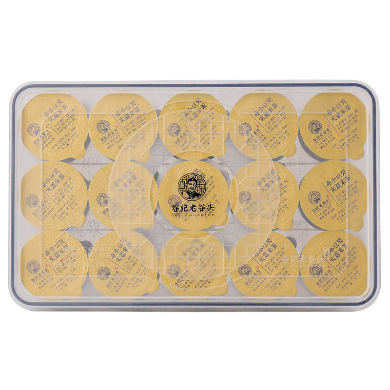 Fem smaker te: persika poria, röd bönkorn, gorgon röd korn, jordblomma ...