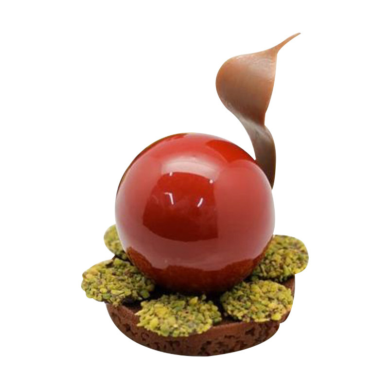 Kereo 8-round spherical mousse cake silicone mold high round ice ball ...