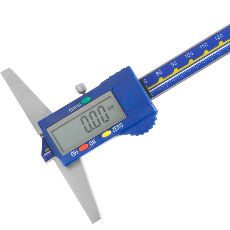 Upper Measuring Electronic Digital Display Depth Vernier Caliper 0-150 ...