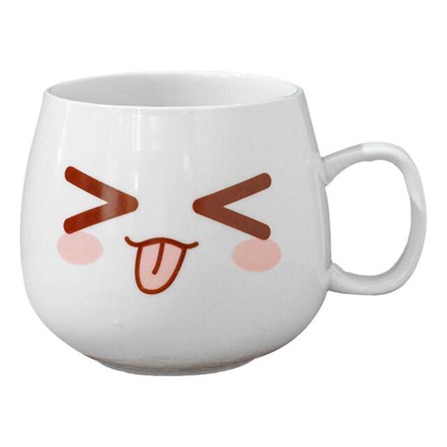 Mark cup with lid spoon coffee cup home couple drinking cup cup boys ...