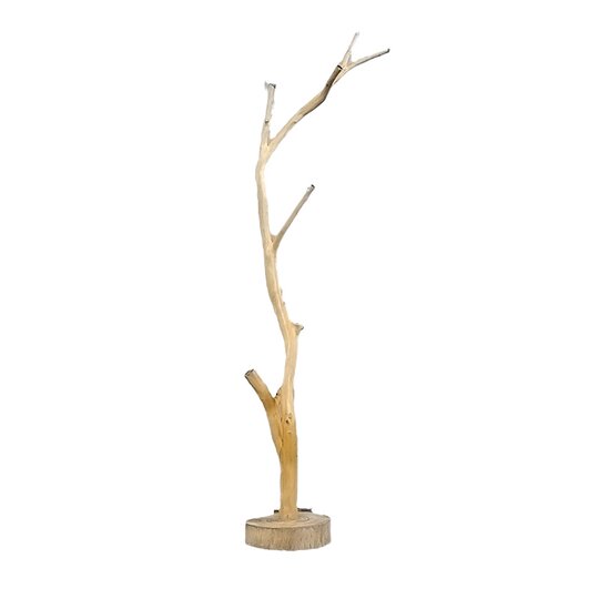 Natural Log Parrot Stand | Dead Branch Tree Trunk Bird Frame for ...