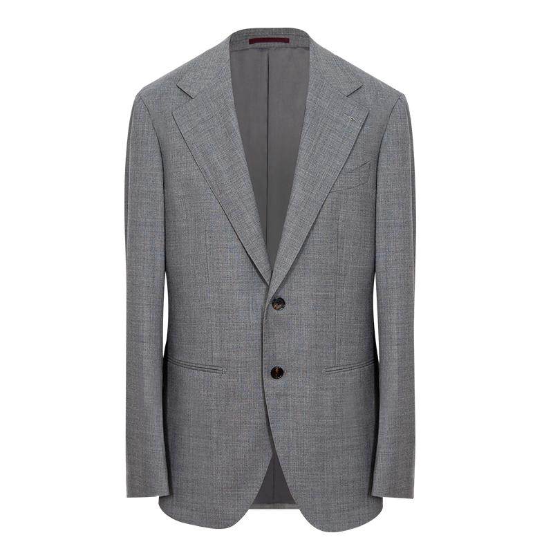 Acme Cultum Men's Wool Suit - Italian Style Business Formal