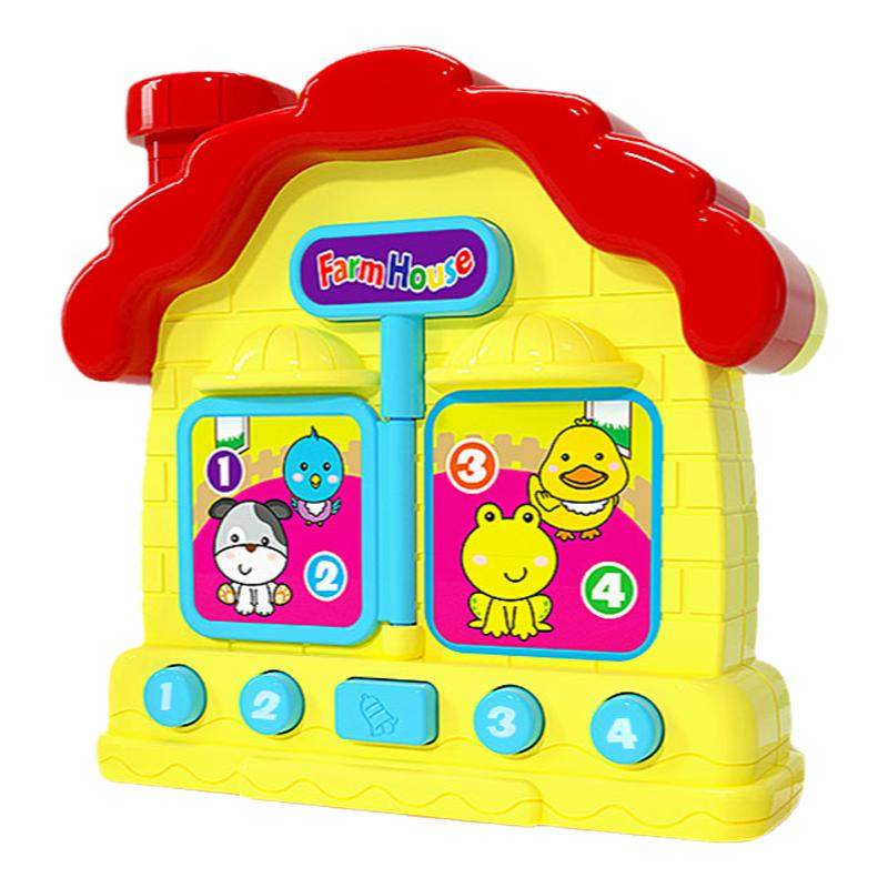 Infunbebe Animal Hut Educational Toy - Baby & Toddler Cognitive Play