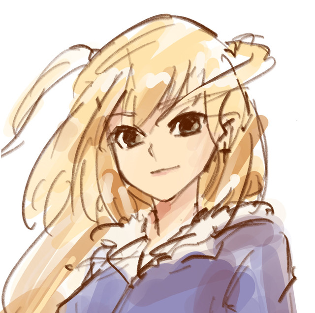 Big white goose hand -painted avatar custom created created created ...