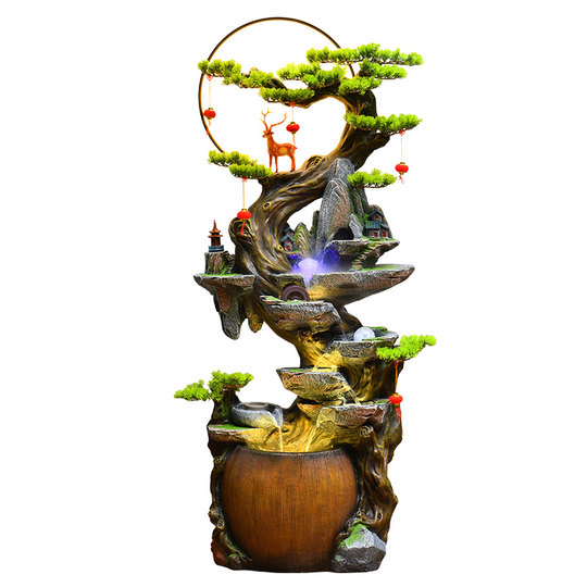 Chinese-Style Floor-to-Ceiling Water Ornaments - Home Decor