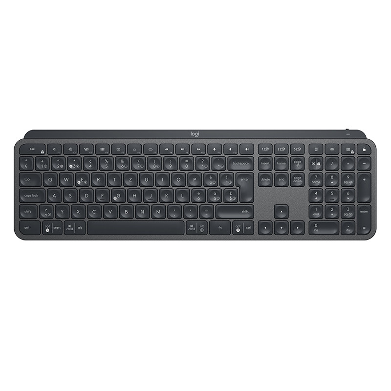 Logitech MX Keys Wireless Bluetooth Charging Keyboard - Mac Laptop ...