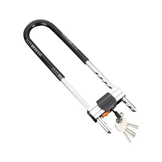 U-Shaped Lock Glass Door Mortise Lock Double Door Push-Pull Long ...