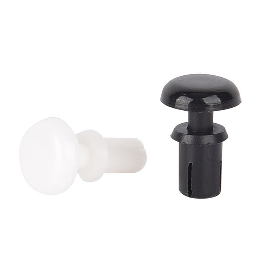 White Nylon Rivets - Mother-in-Law Rivets for PC Board, Plastic Push ...