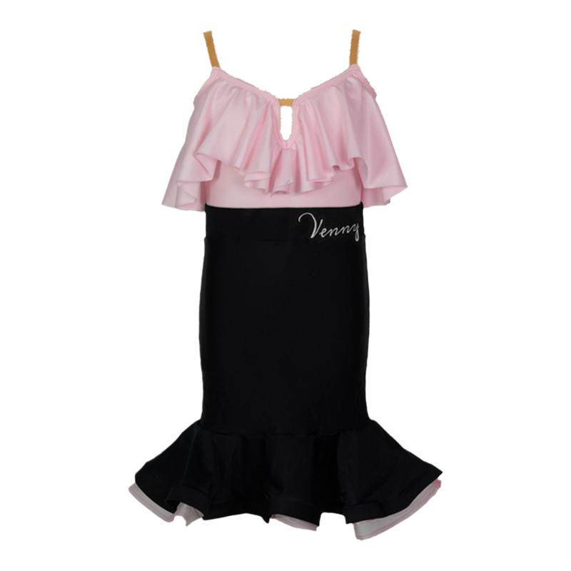 Winnie Dance Suit - Rumba/Samba/Cha Cha - Child's Pink Training Set
