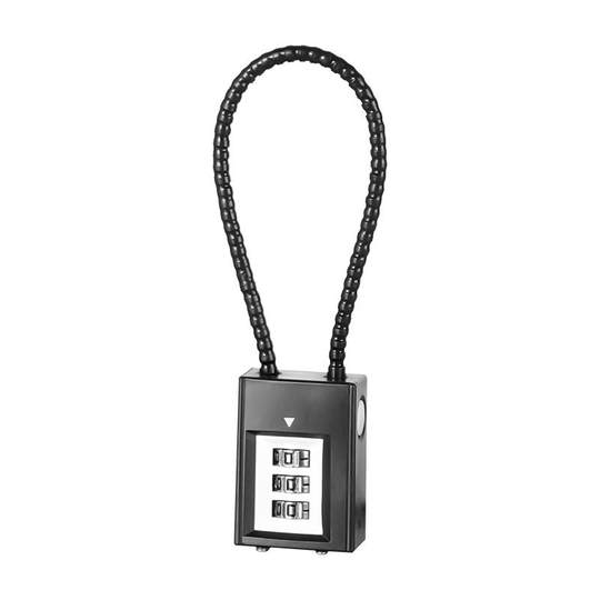 Wire Combination Lock Padlock - Steel Cable Anti-Theft Lock for Baskets ...