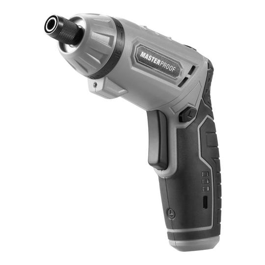 Chave de Fenda Elétrica Recarregável Masterproof 3.6V - Portátil ...