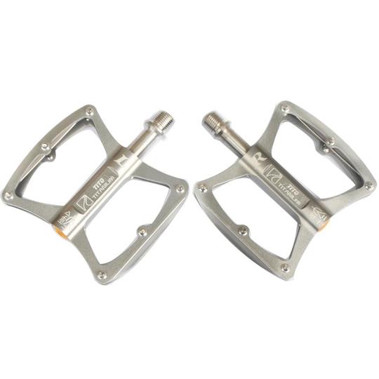 Tito Titanium Alloy Bike Pedal - Ultralight Road & Mountain Bike
