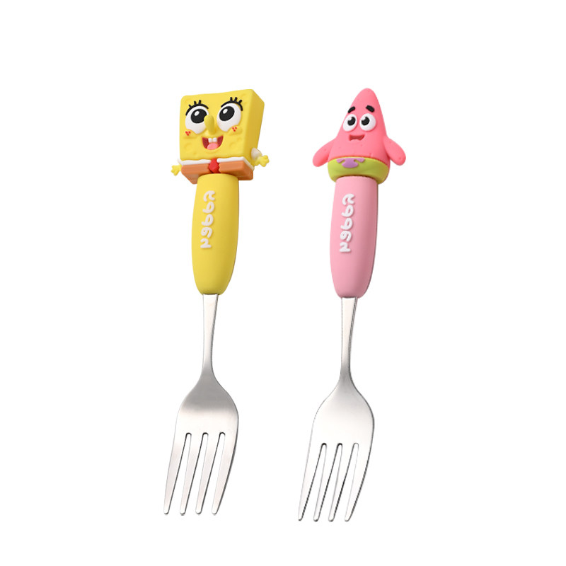 Spongebob Stainless Steel Fork - 304 Food Grade - Kids & Adults