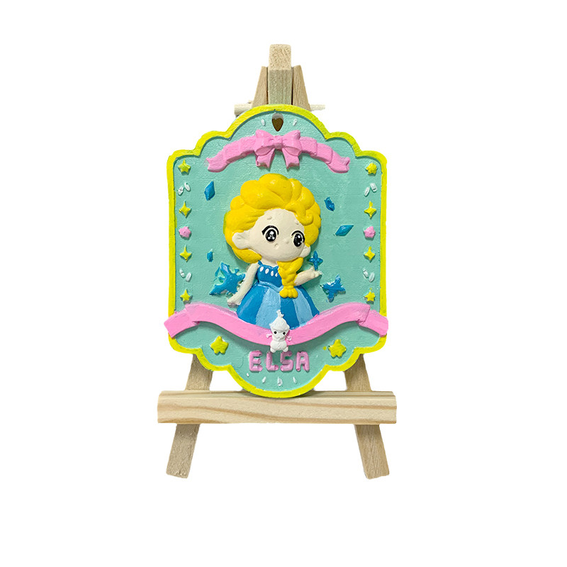 Kit de Pictură în Relief din Gips DIY - Designuri Kulomi & Pikachu