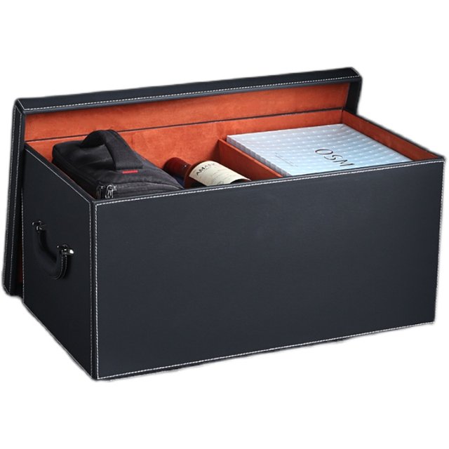 Car trunk storage tail box finishing and storage artifact car storage ...