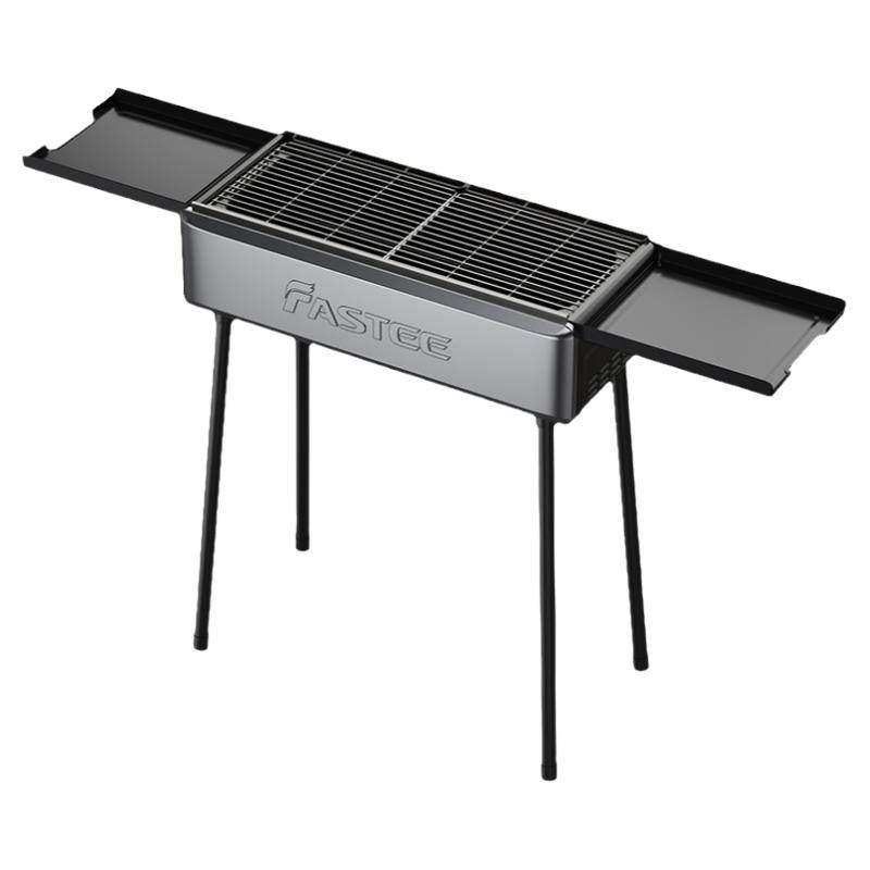 Fastee Portable Charcoal Grill - Outdoor BBQ Oven for Home & Camping