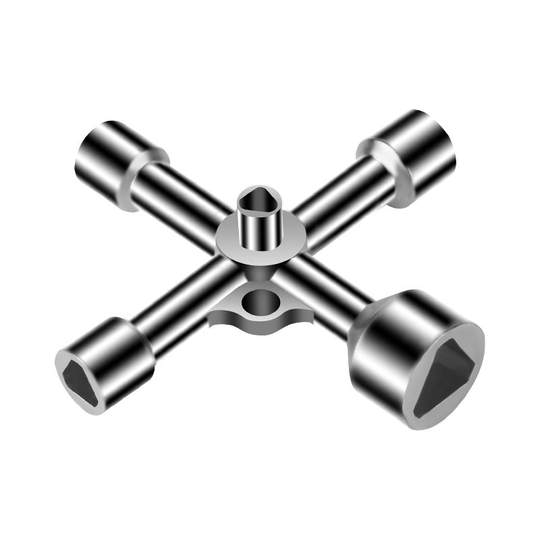 Distribution Cabinet Multi-Function Inner Triangle Key Socket Wrench