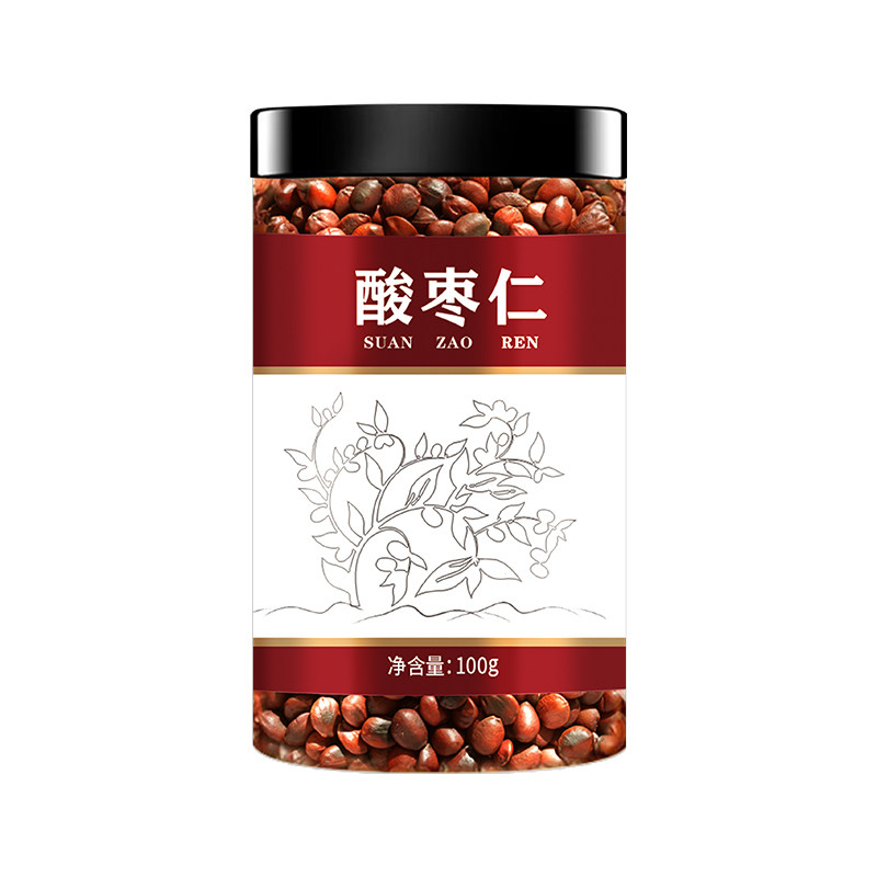 Wild Sour Jujube Kernel - Chinese Medicinal Sleep Tea with Lily and Poria