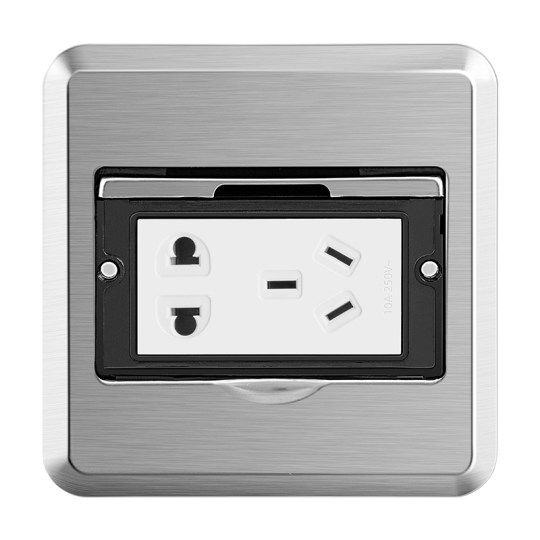 Ultra-Thin Stainless Steel Waterproof Ground Socket - Hidden ...