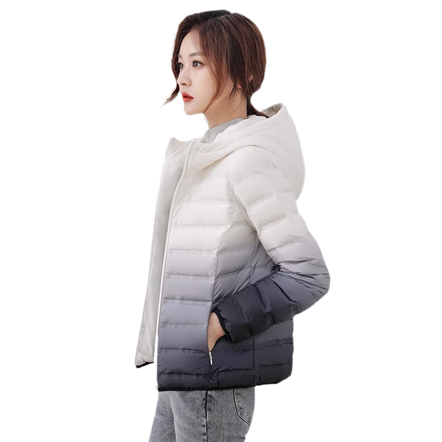 Duck, duck, ducklings, light down jackets Female short 2024 winter new ...