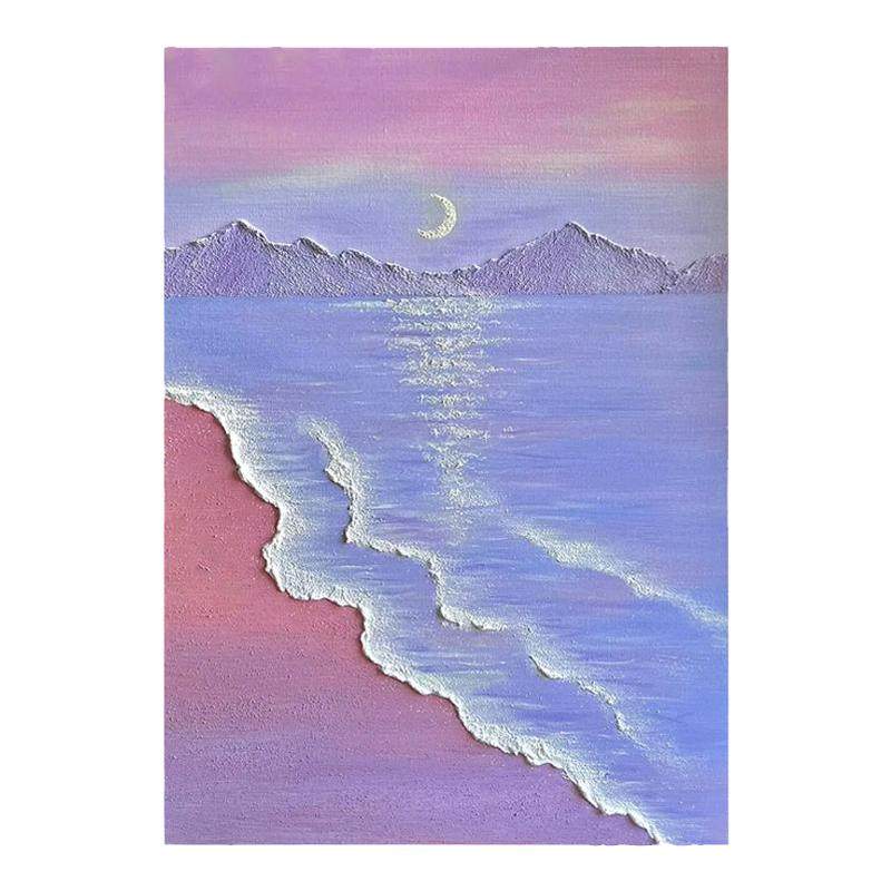 Quartz Sand Texture Painting DIY Material Kit - Hand-Painted Handmade ...