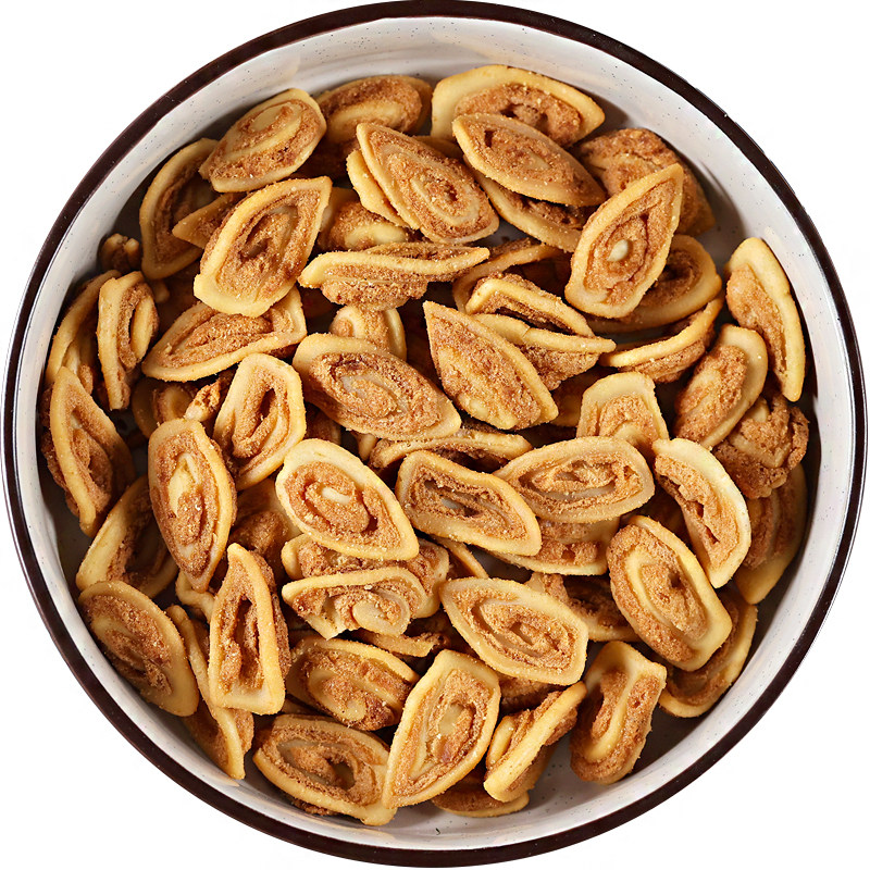 Crispy Cat Ear Snacks - Sesame Flavor Crispy Pig Ear Chips