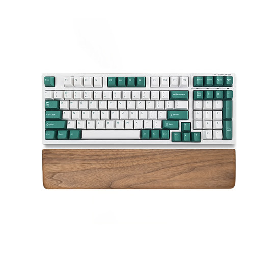 Black Walnut Mechanical Keyboard Hand Rest | Wooden Wrist Pad