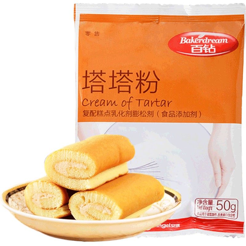 Baker Dream Cream of Tartar Powder - 50g - სტაბილური შიფონის ნამცხვრის ...