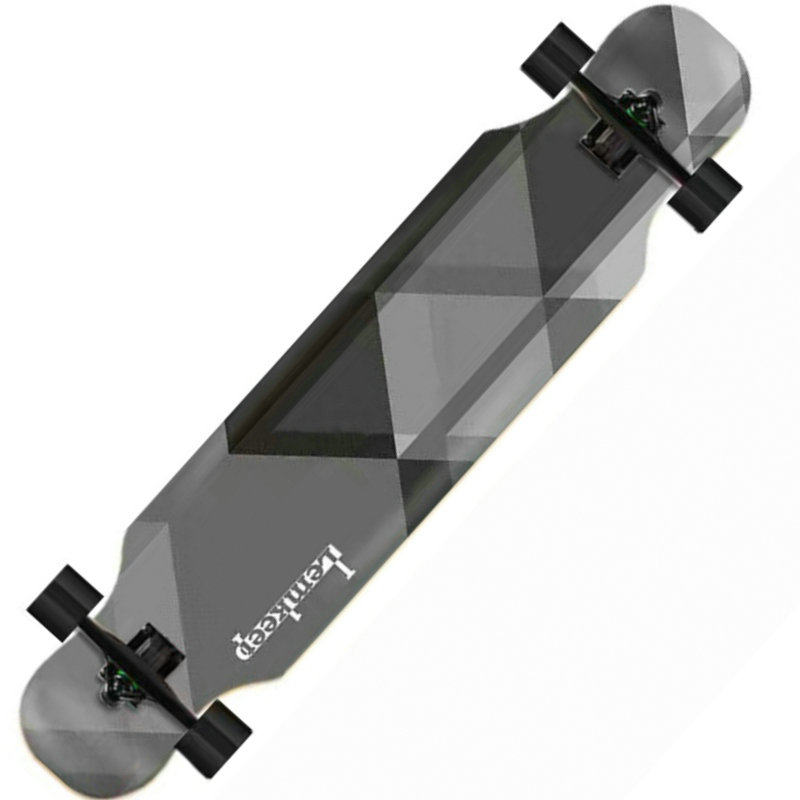 Longboard Skateboard Macarons Lemkeep-02 - Plateau plat