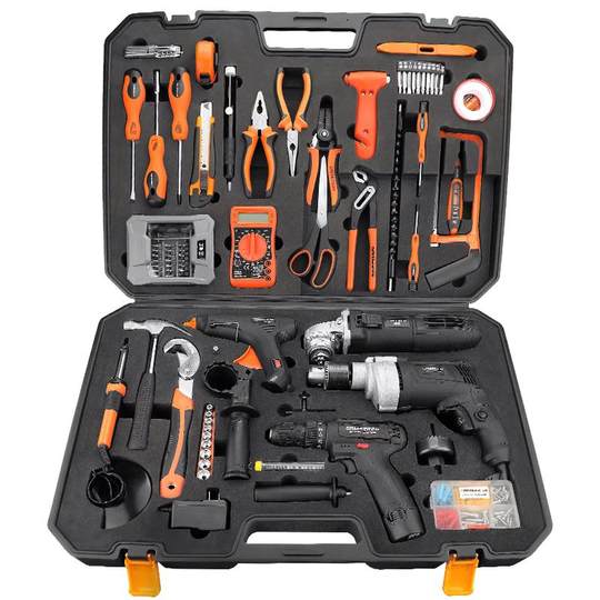 Green Forest Tools Auto Repair Kit Tool Box Set Combination Industrial ...