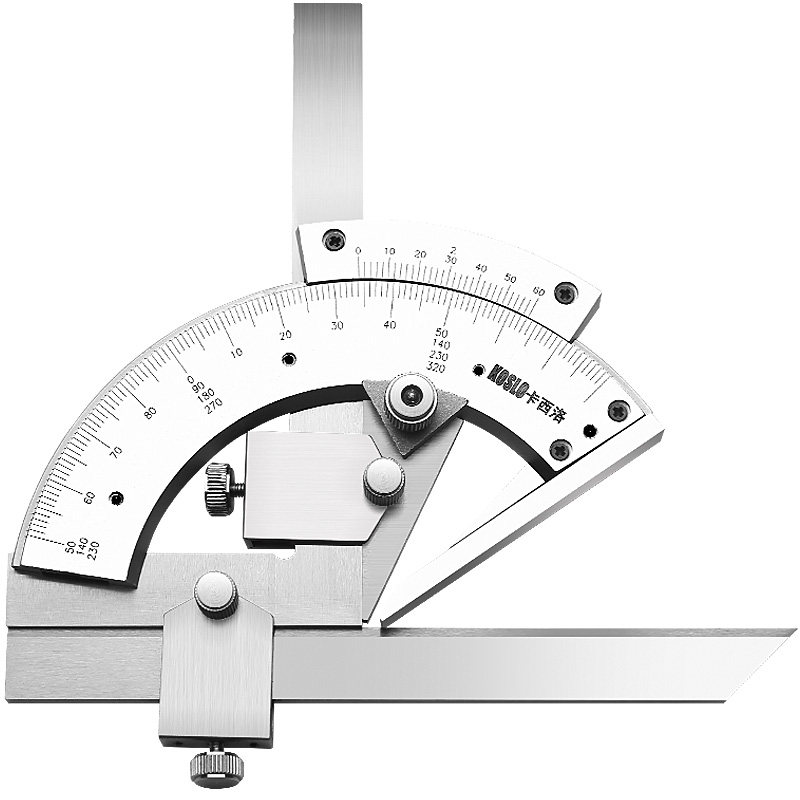 Carcillo Universal Angle Ruler - Stainless Steel Protractor