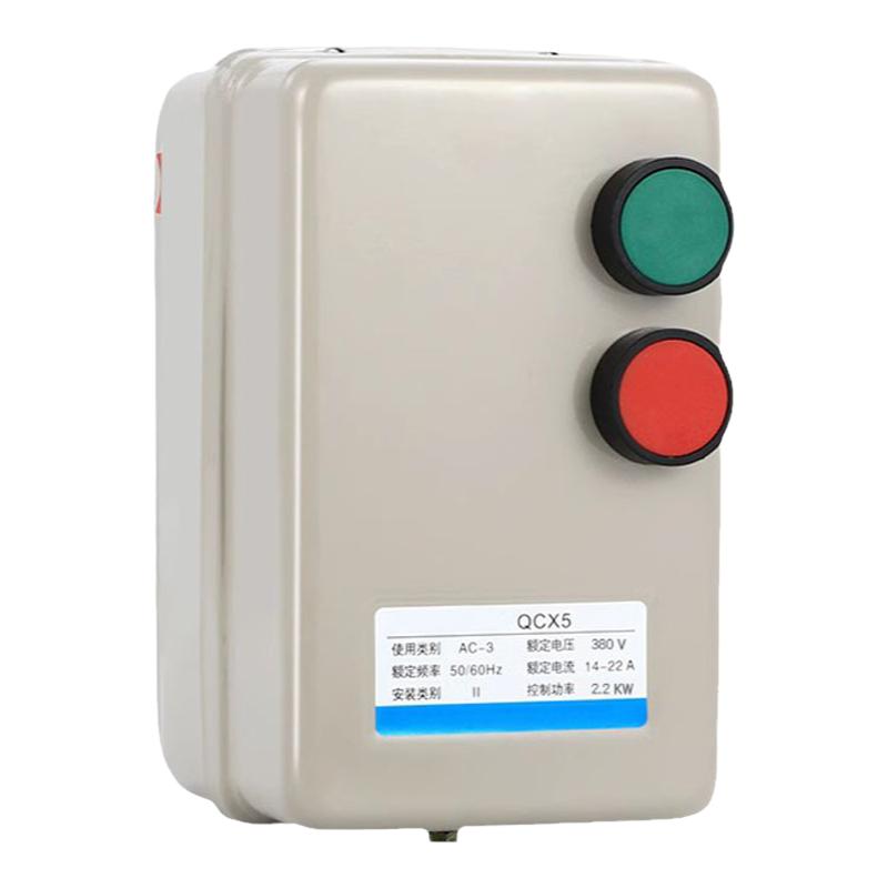 Magnetic Starter Starter Switch Three-Phase 380V 5.5KW Phase Loss Overload Motor Intelligent ...