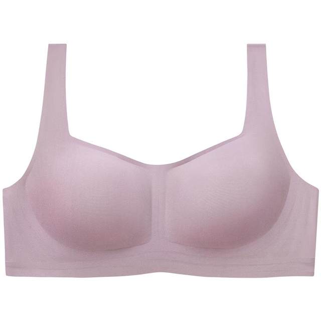 Thin, thin, autumn and winter small breast push-up, no steel rims ...