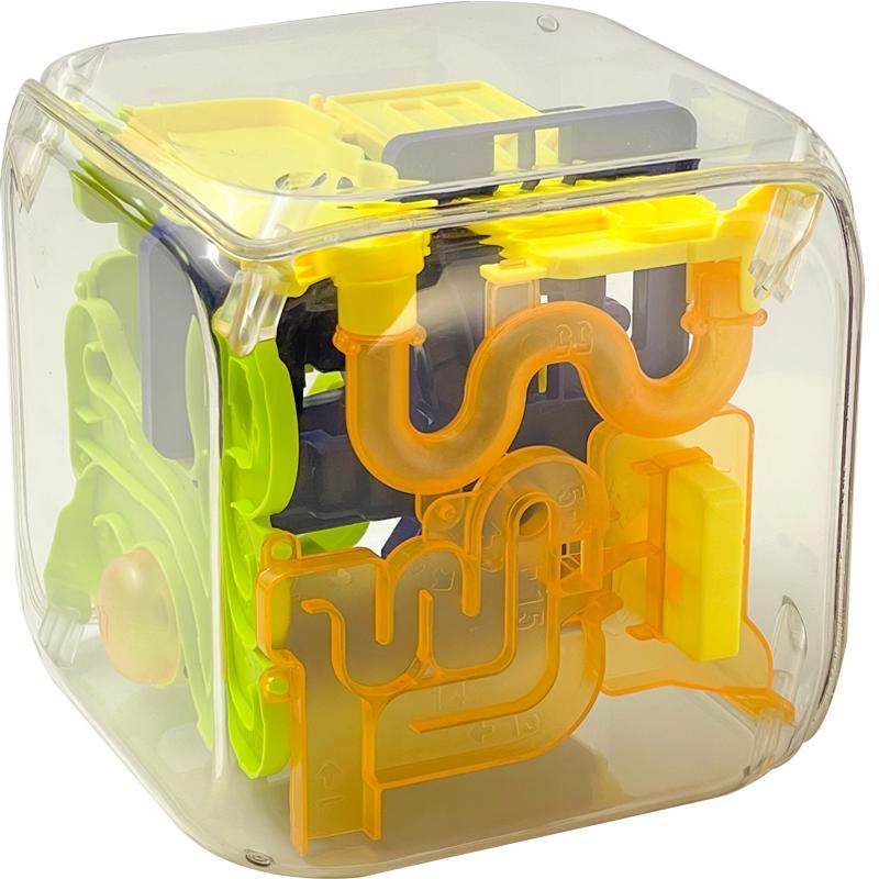 3D Maze Rubik's Cube Puzzle Ball | Children's Magic Puzzle Toy for ...