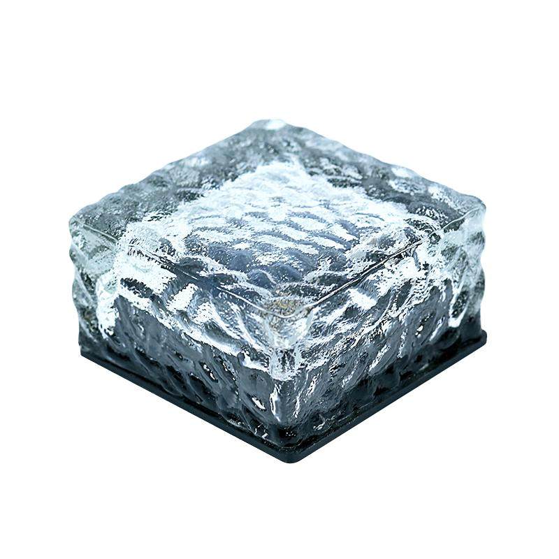 Yuao 야외 태양광 조명 - 정원 장식용 무선 안뜰 계단 발 조명