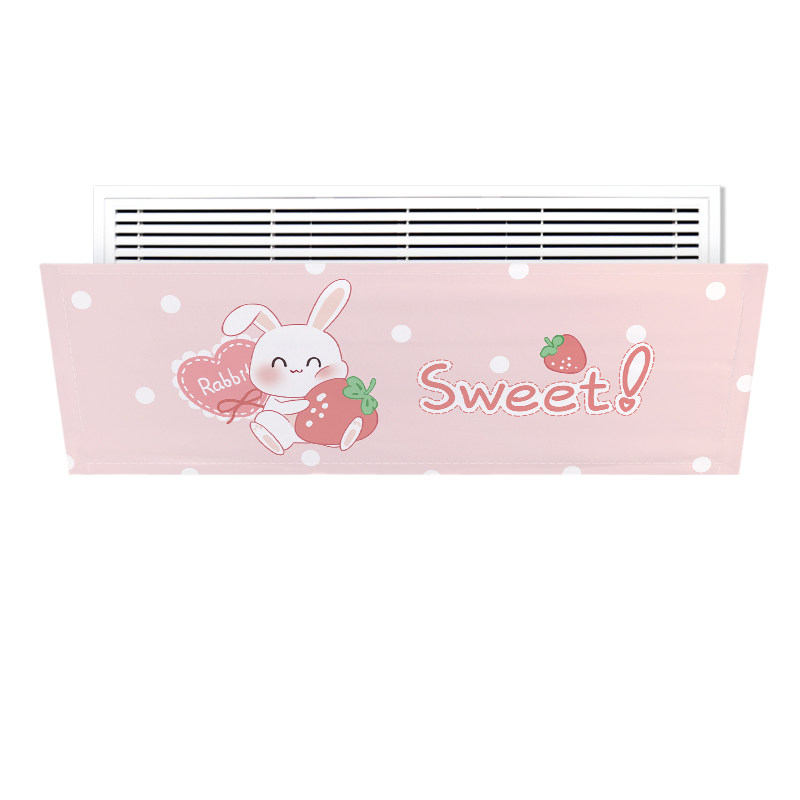 Central Air Conditioning Windshield for Babies - Cartoon Confinement Baffle