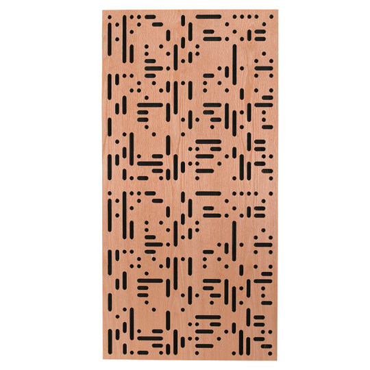 Solid Wood Acoustic Diffuser for Recording Studio