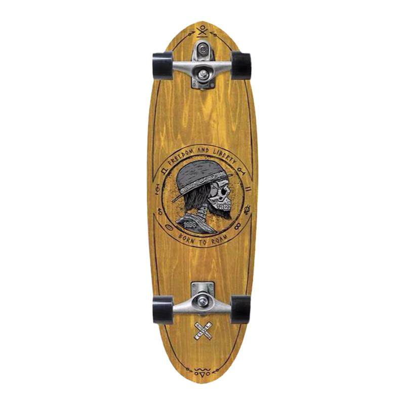 American carver collection board "wanderer" hobo joint retro wood grain ...