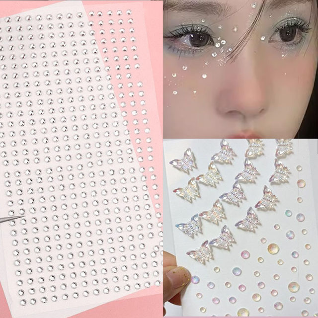 Diamond stickers for face, face stickers, stage makeup, children's ...