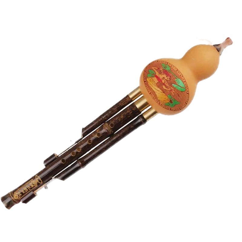 Zizhu Three-Note Detachable Mahogany Cucurbit Silk Performance Type C ...